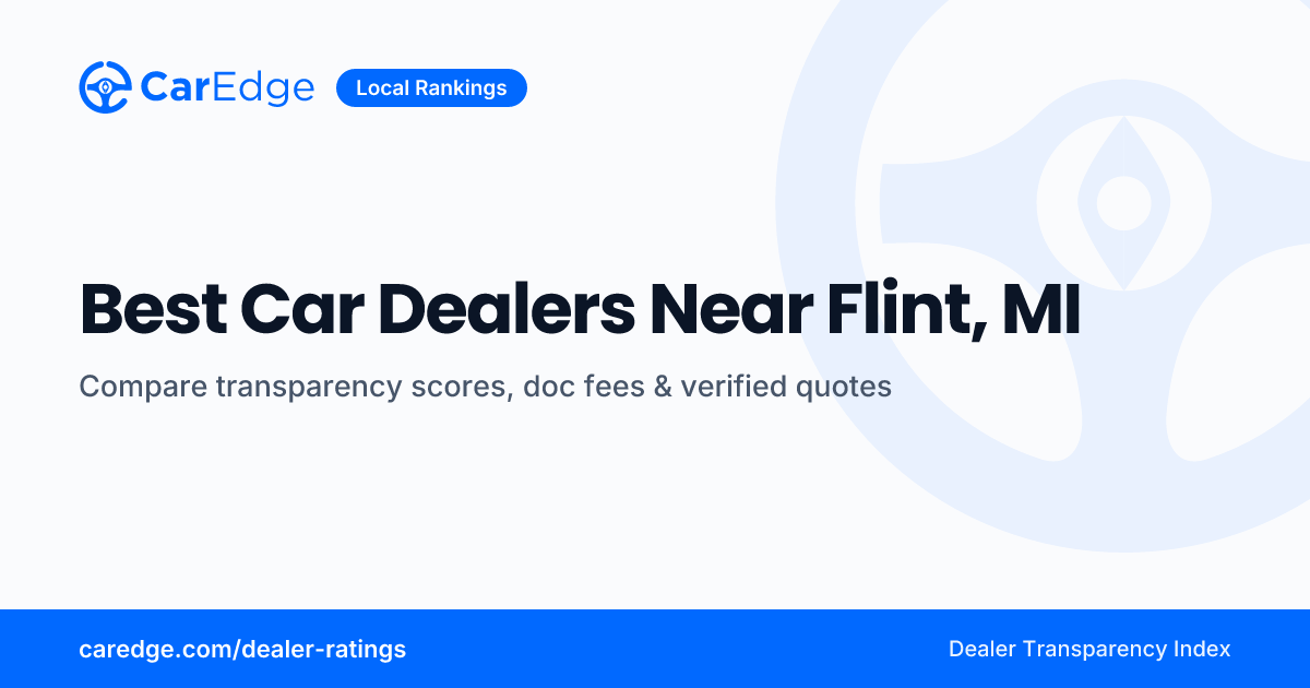 Best Car Dealers Near Flint, MI | CarEdge Dealer Transparency Index