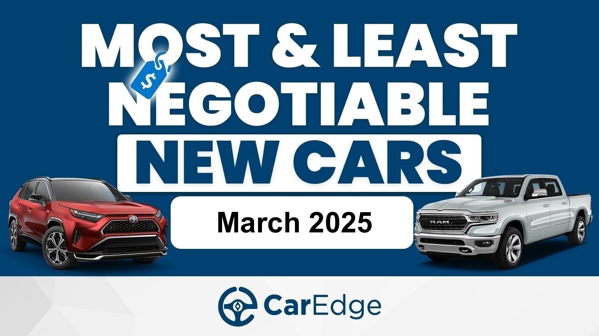 These Automakers Will Have the Most Negotiable Cars in April - CarEdge