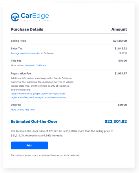 Car Buying Cheat Sheet - CarEdge