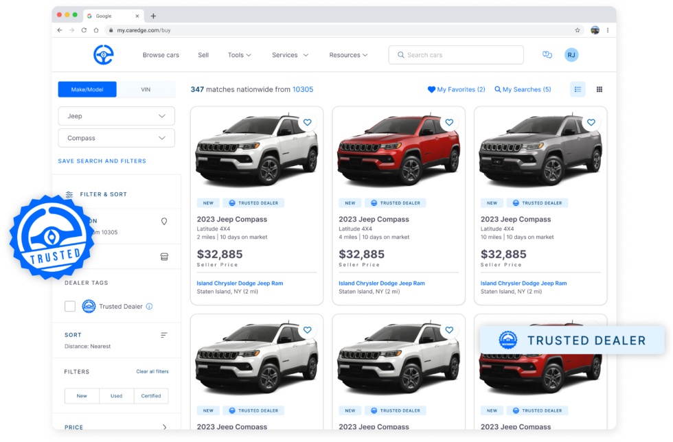 Trusted Dealer Network - CarEdge