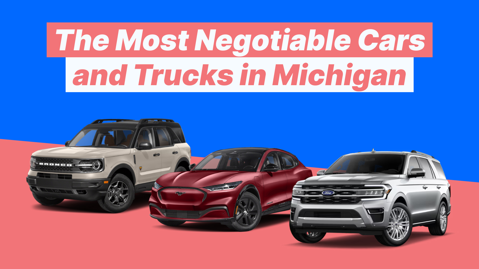 The Most Negotiable Cars and Trucks in Michigan - CarEdge