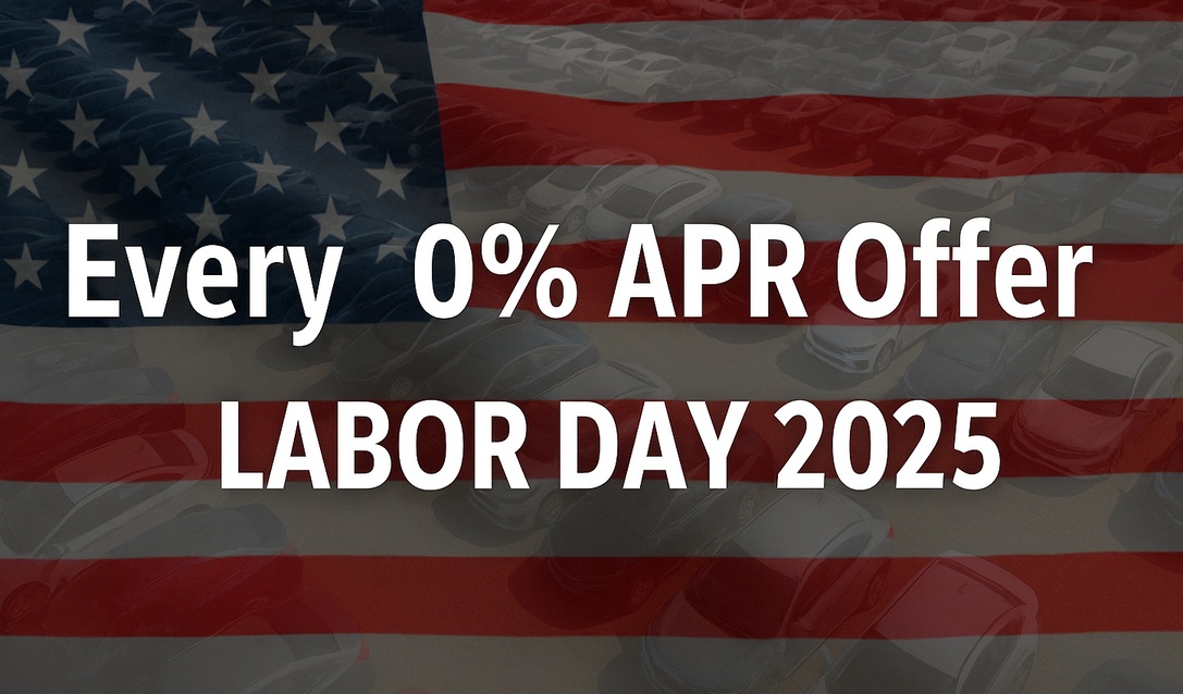 Every Labor Day 0% APR Offer [2025] - CarEdge